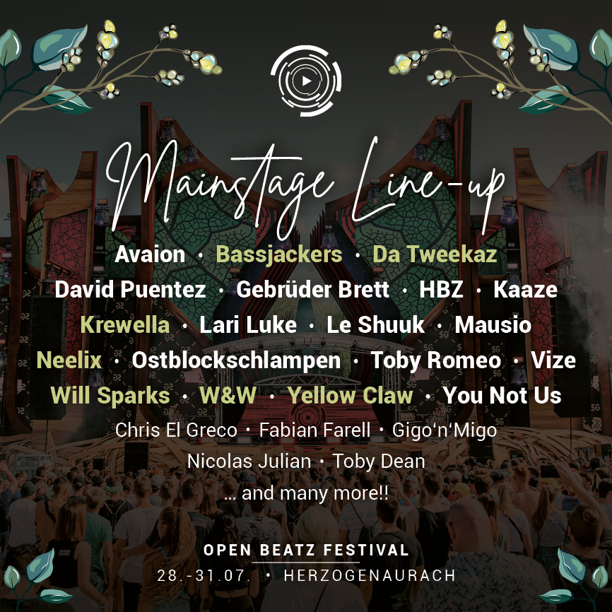 Open Beatz Festival 2022 - Süddeutschlands größtes Electro-Festival vom ...
